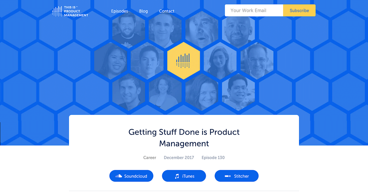 This Is Product Management Podcast Interview | by Tiago Forte | Praxis ...