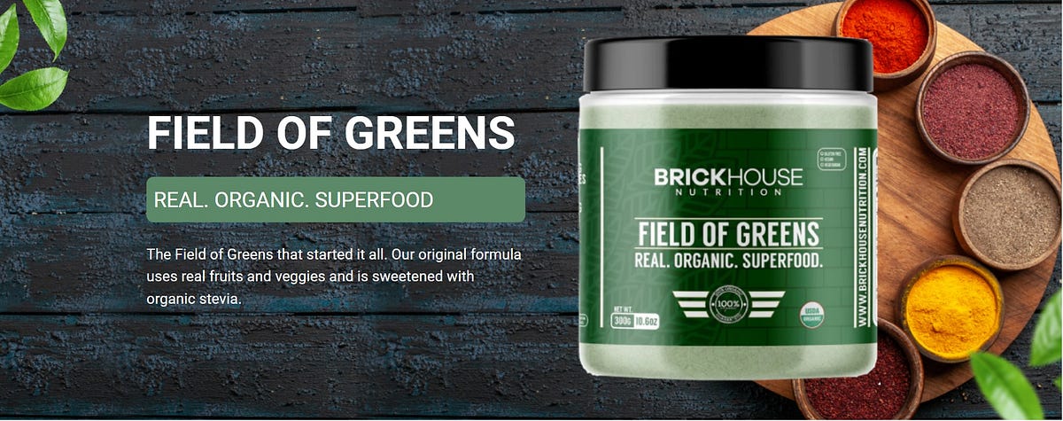 Discover the Power of Field of Greens: Your Organic Superfood Solution ...
