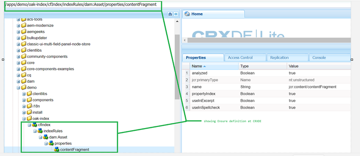 How to trigger Oak Index via AEM JMX to start the process of applying the changed index ...