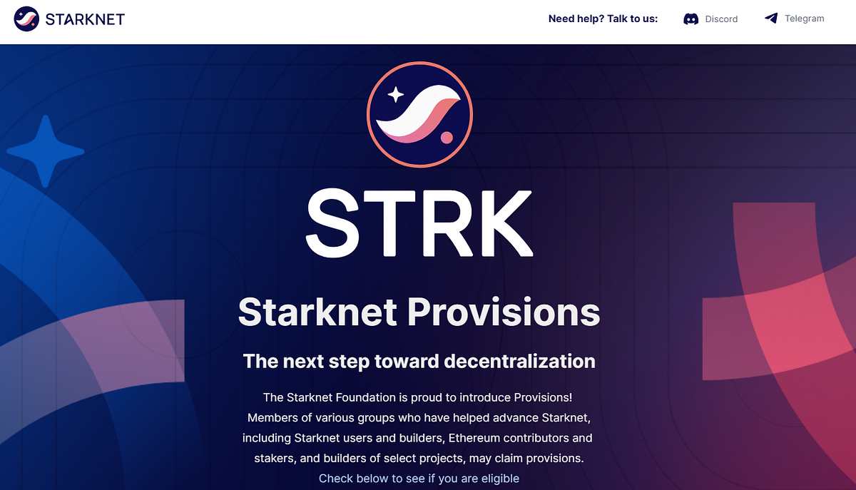 Starknet Airdrop: How To Claim $STRK Token Now? | FEB, 2024 | Medium