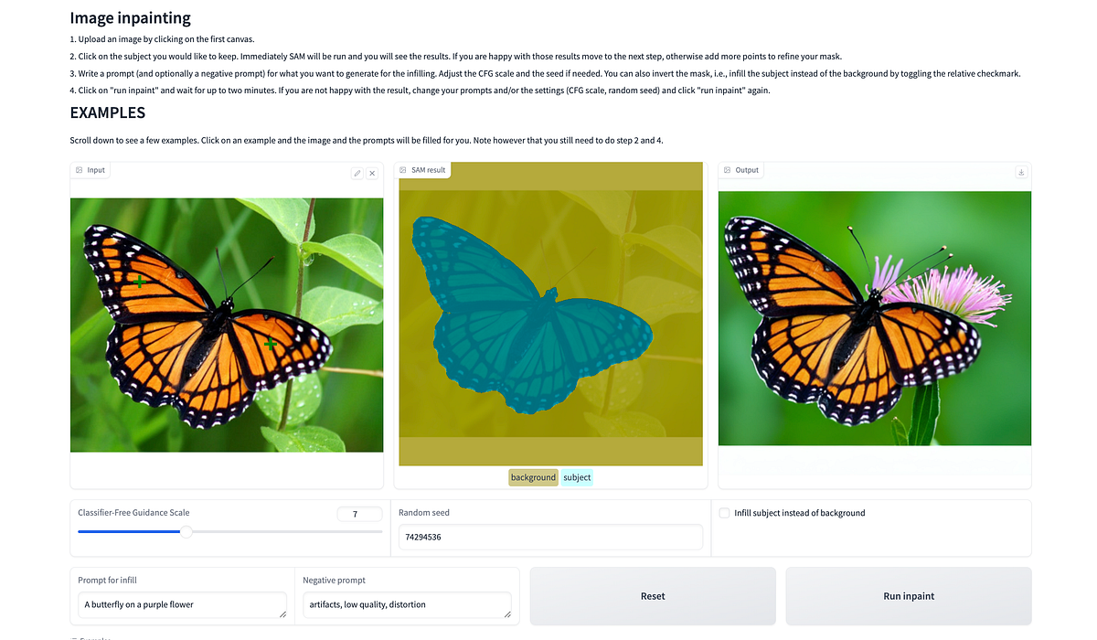 Background Editing Web App with Stable Diffusion and SAM | by Vanessa ...