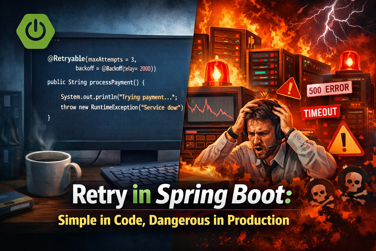 10 Costly Retry Mistakes in Spring Boot Microservices (And How to Avoid Them) | by PraveenCodes ...