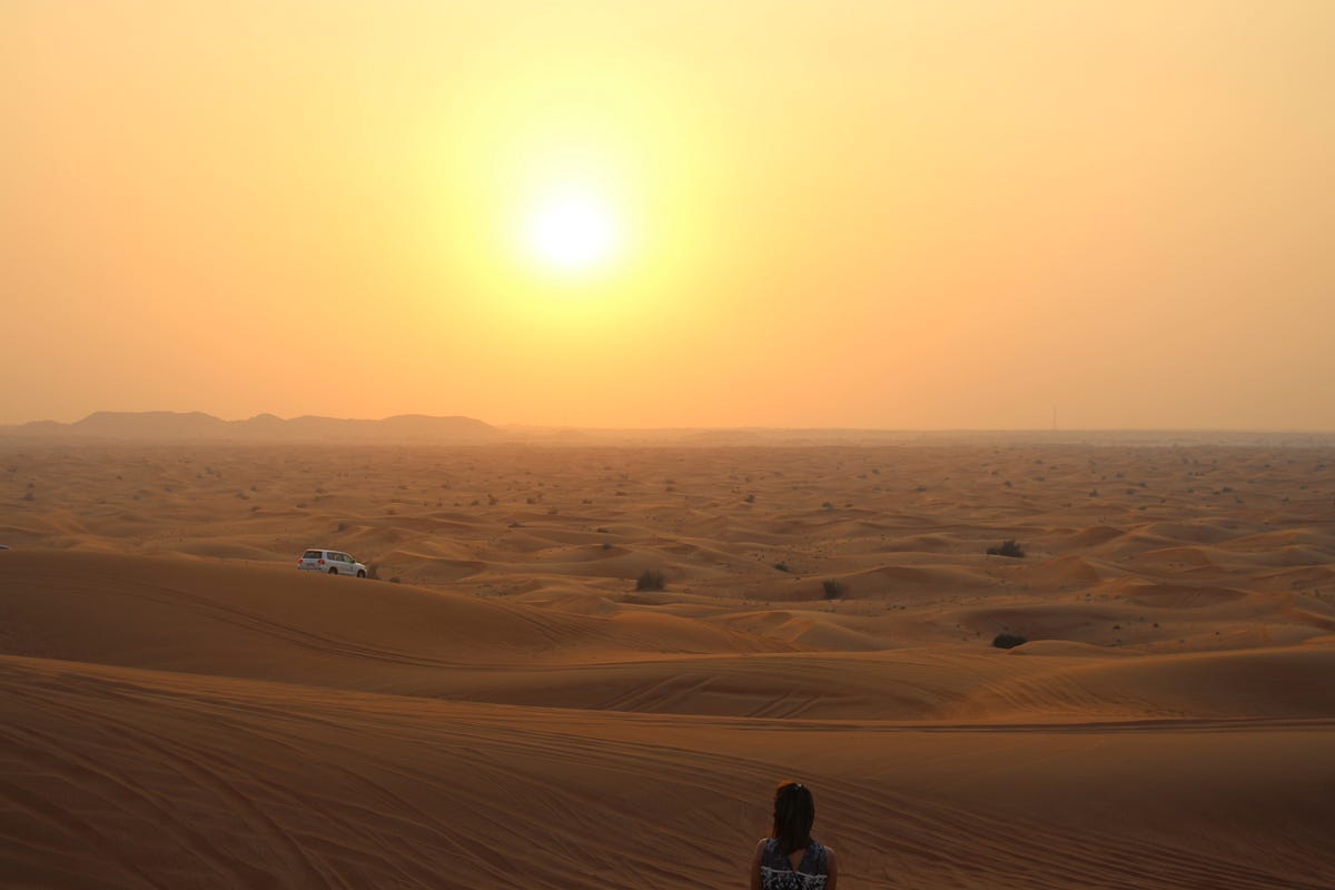 A PERFECT DAY IN THE DESERT!. We booked the evening tour of the Dubai ...