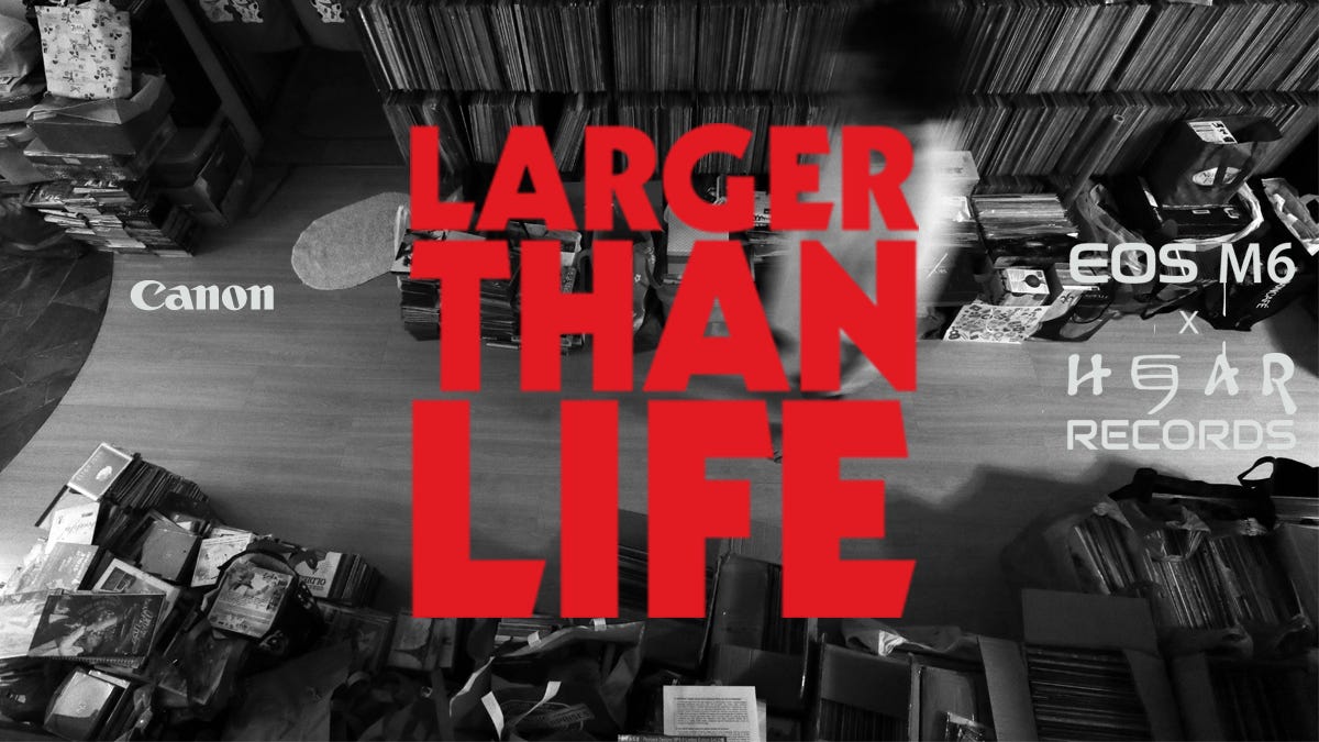 LARGER THAN LIFE - SEE.HEAR.FEEL WITH QUEK OF QQ MUSIC STORE | by MR ...