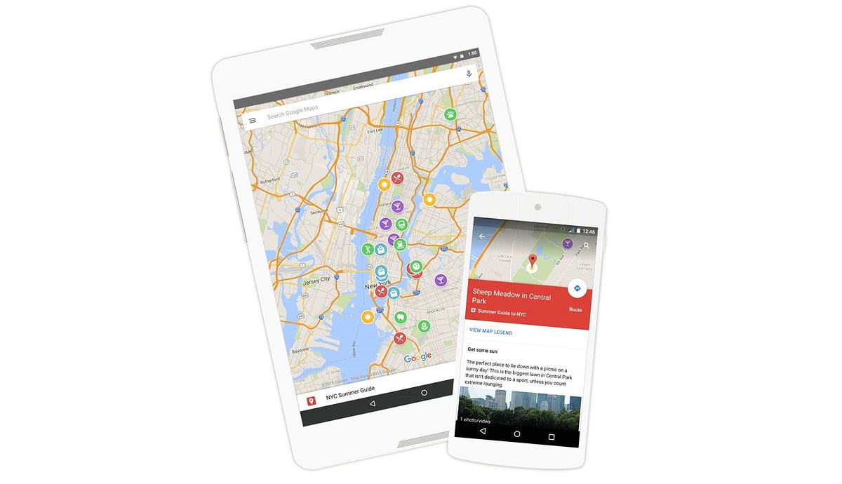 Designing for Me, Myself and I — Google Maps (Custom Maps for Travel ...