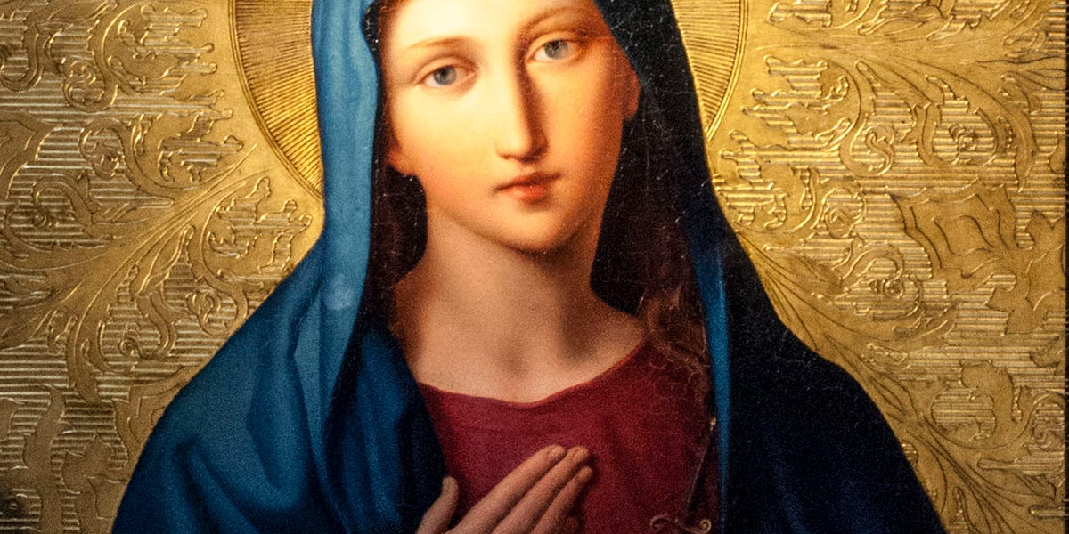 Hail Mary Full of Grace. A devotion to the Blessed Virgin Mary… | by ...