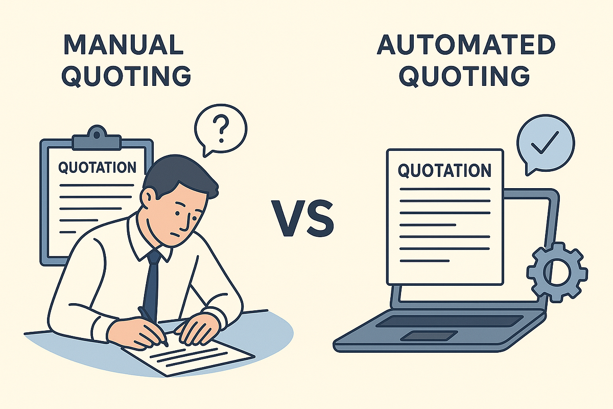 I Compared Manual vs Automated Quoting. The Time Saved Was Ridiculous ...