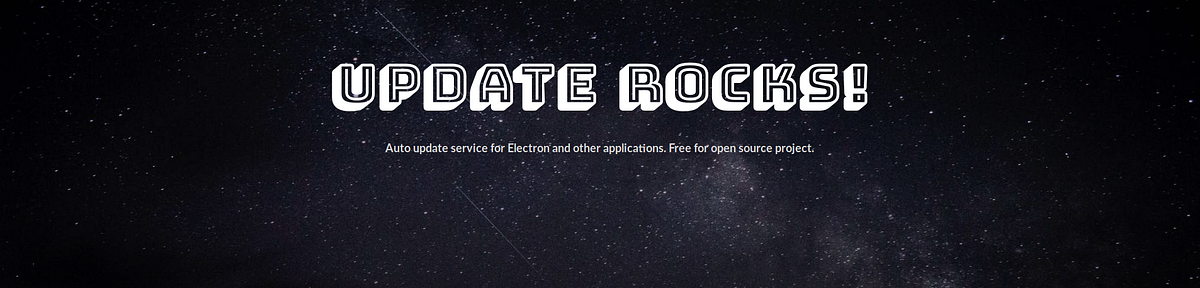 How to update your Electron application with Update Rocks! | by Rigaut ...