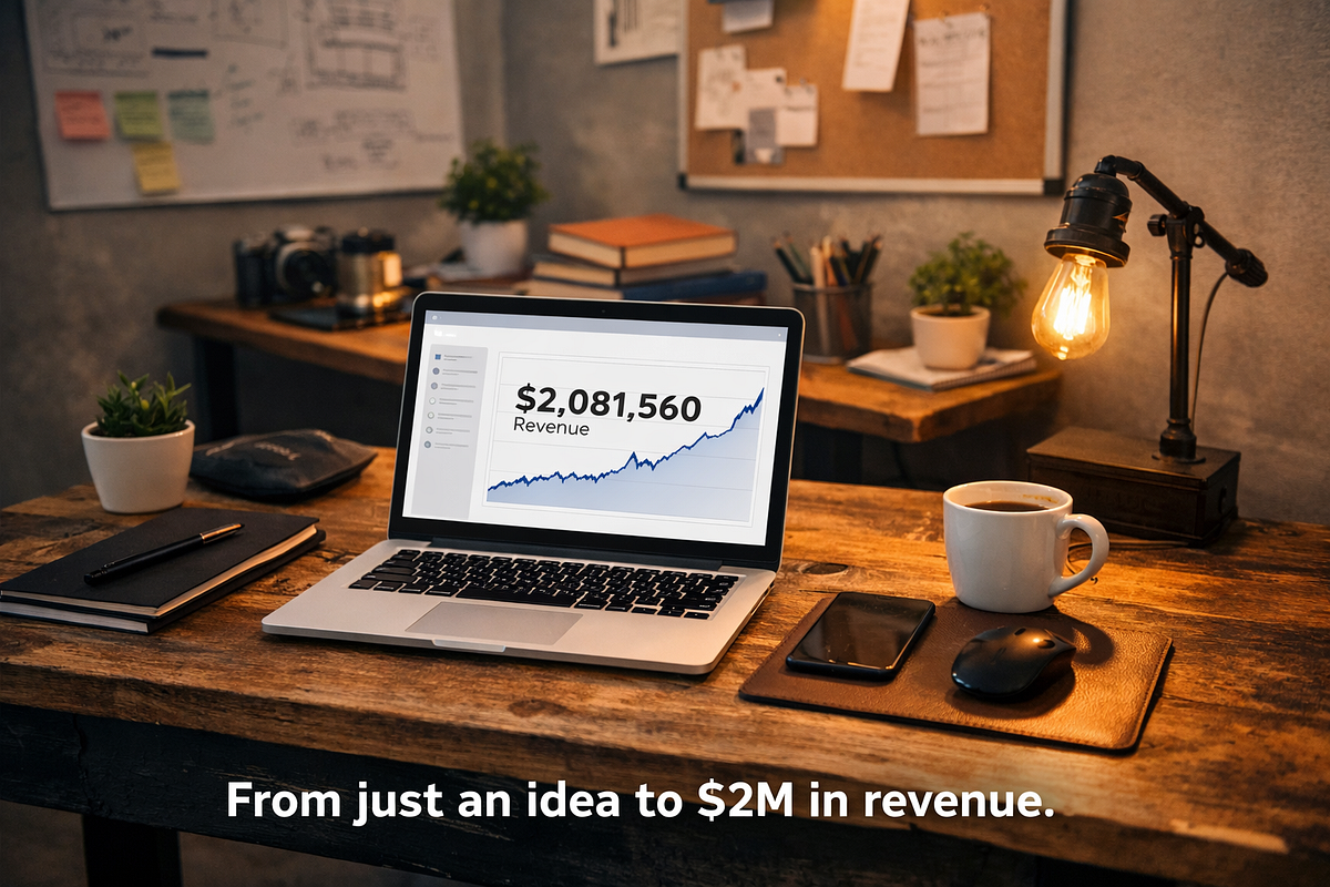 How a Tiny AI Tool Quietly Crossed $2 Million — Without Chasing Hype ...