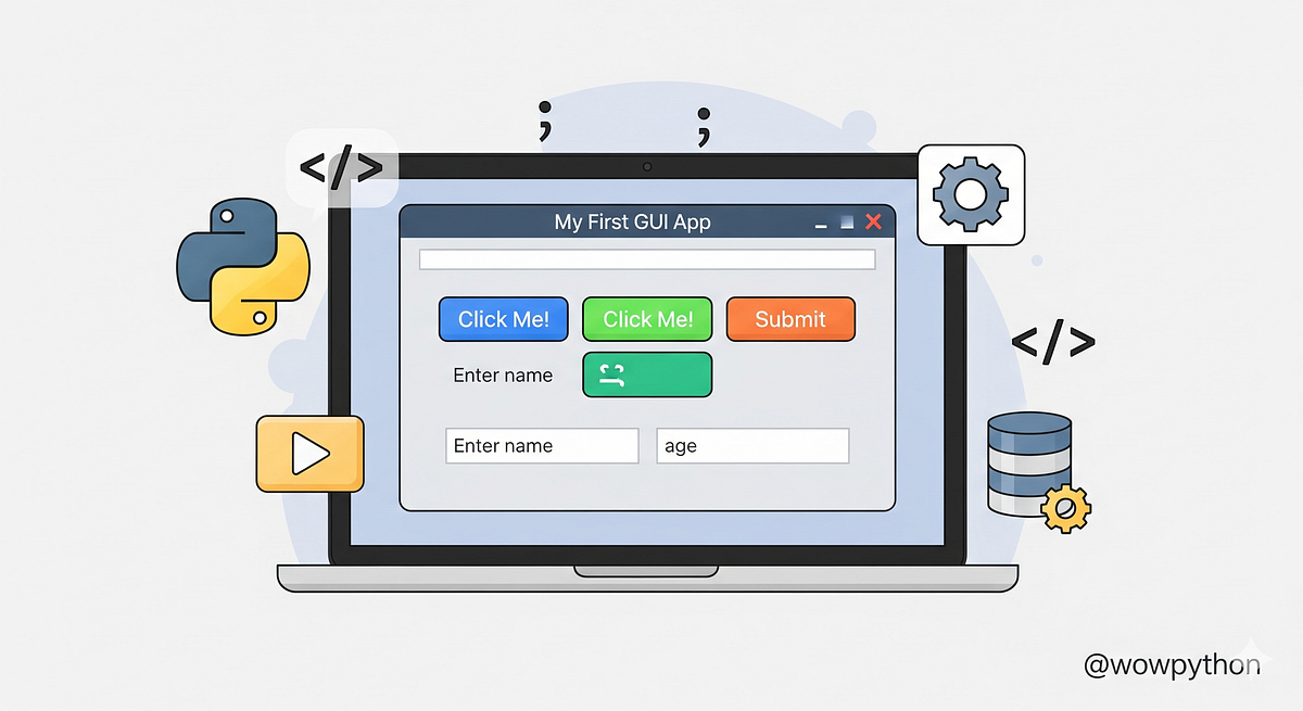 Python GUI Tutorial for Beginners: Build Your First App (Without Losing Your Sanity) | by ...