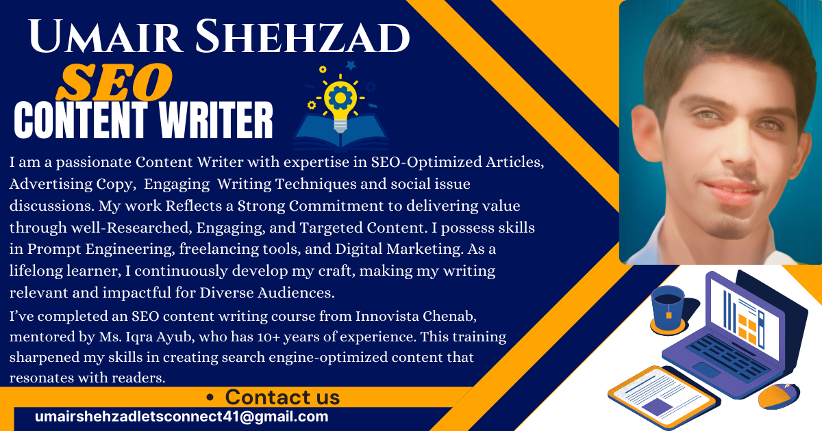 SEO Content Writer PORTFOLIO. | by Umair Shehzad (SEO Content Writer ...