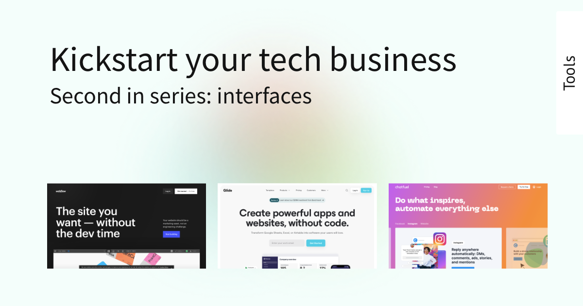 Make yourself visible with no-code tools (websites, apps, bots) | by ...