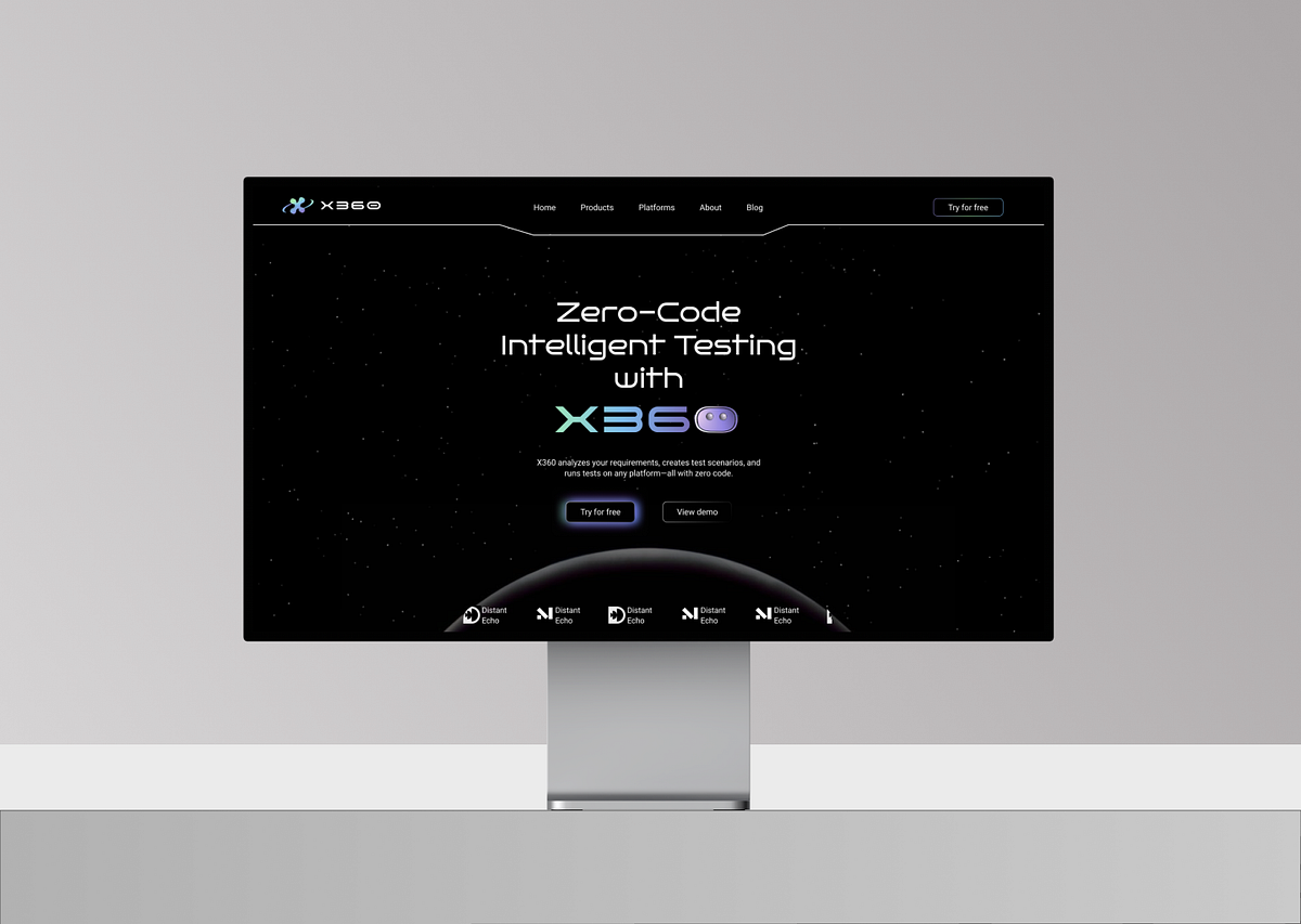 X360 TECHNOLOGY- UX/UI Design. Step into the world of complete test ...