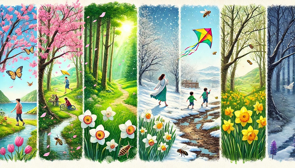 Spring Reigns!. and haikus blossom in my brain. | by Adelia Ritchie ...