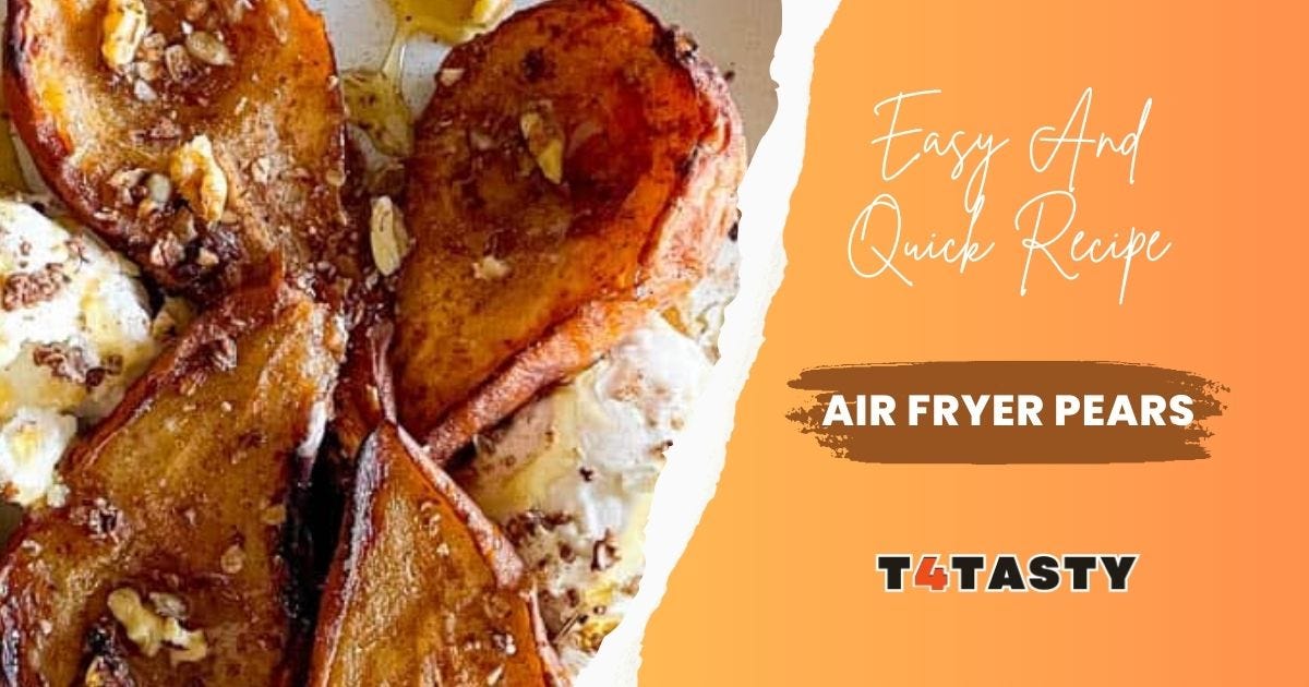 Air Fryer PearsAir Fryer Pears. Air Fryer Pears are easy to cook and ...