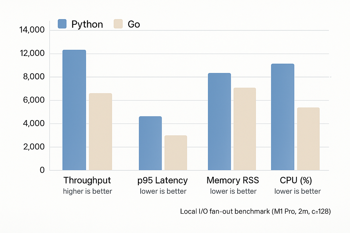 I Rewrote My Python Service in Go — Here’s What Happened | by Yash Batra | Medium