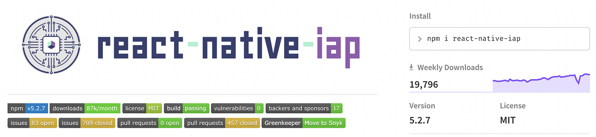 Announcing React Native IAP hooks | by Hyo | dooboolab | Medium