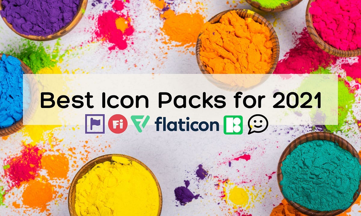 Top 5 Icon Packs for Web Apps in 2021 | by Chameera Dulanga | Bits and ...