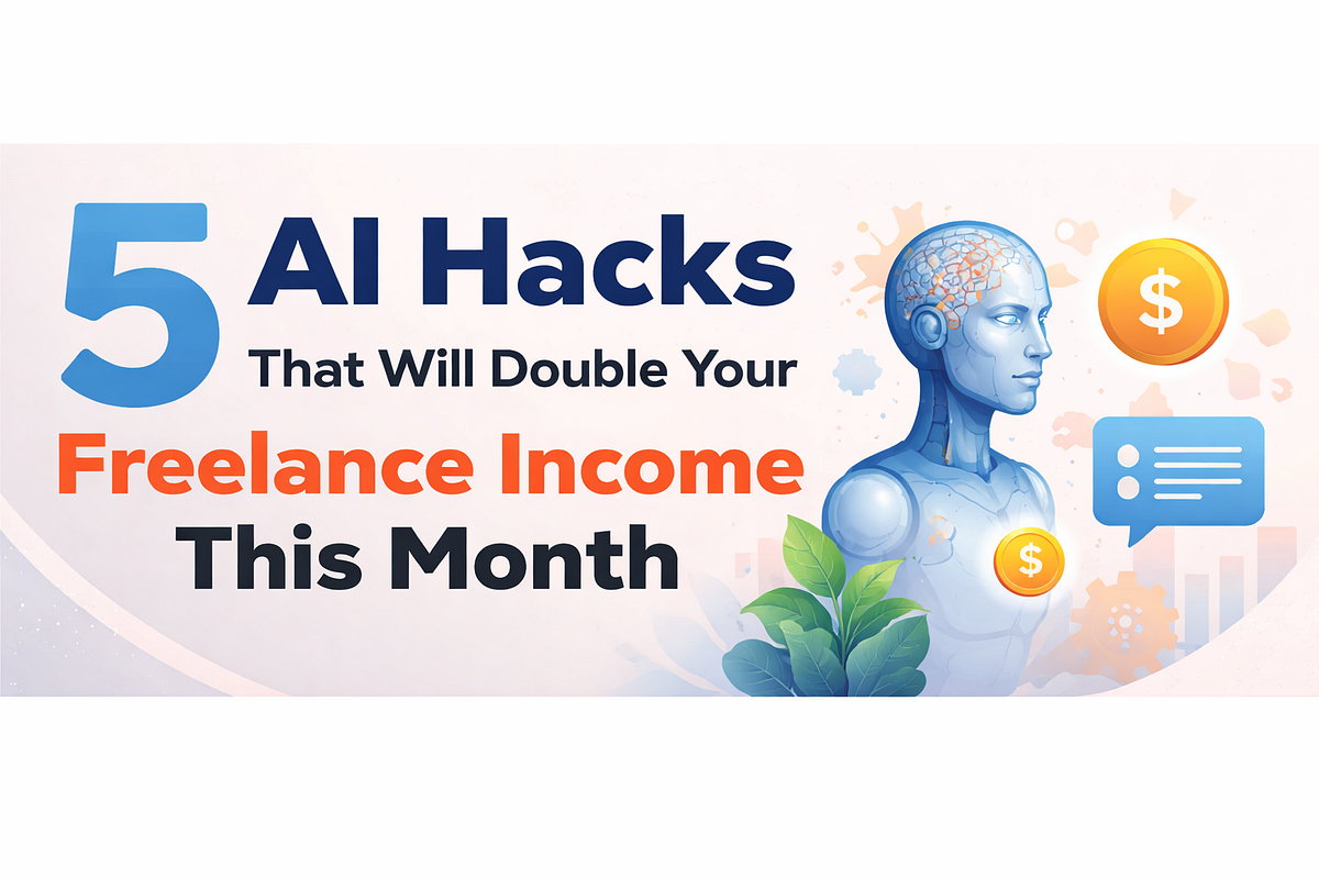 5 AI Hacks That Will Double Your Freelance Income This Month | by Adnan ...