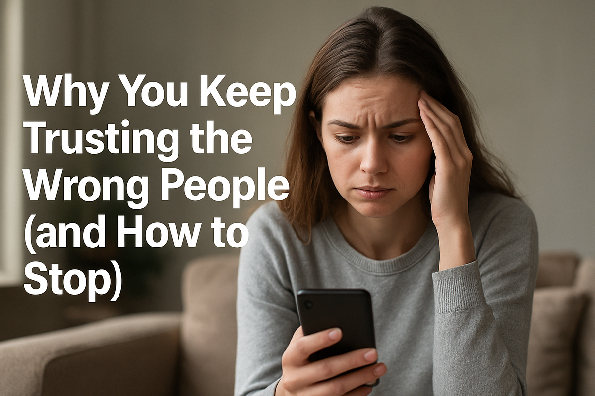 Why You Keep Trusting the Wrong People (and How to Finally Stop) | Medium