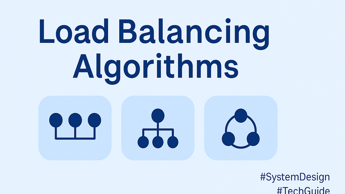 Load Balancing Algorithms. Load balancing algorithms — methods… | by ...