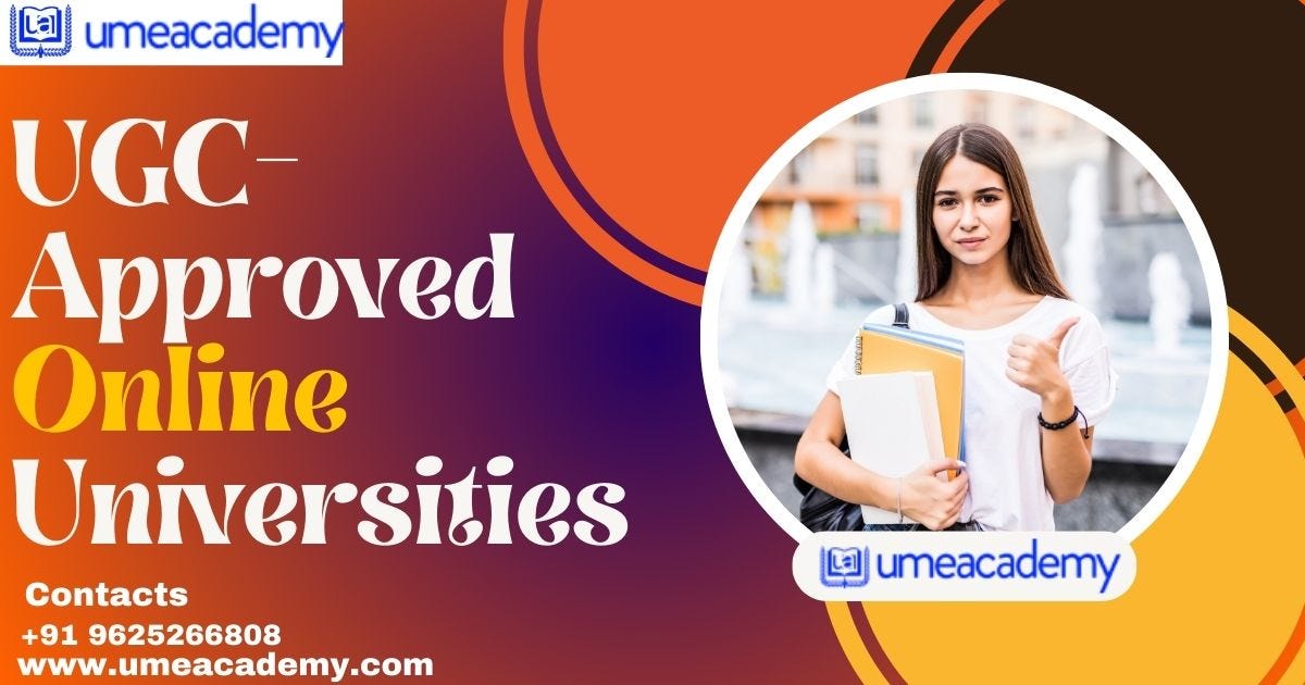 UGC-Approved Online Universities - Vinay - Medium