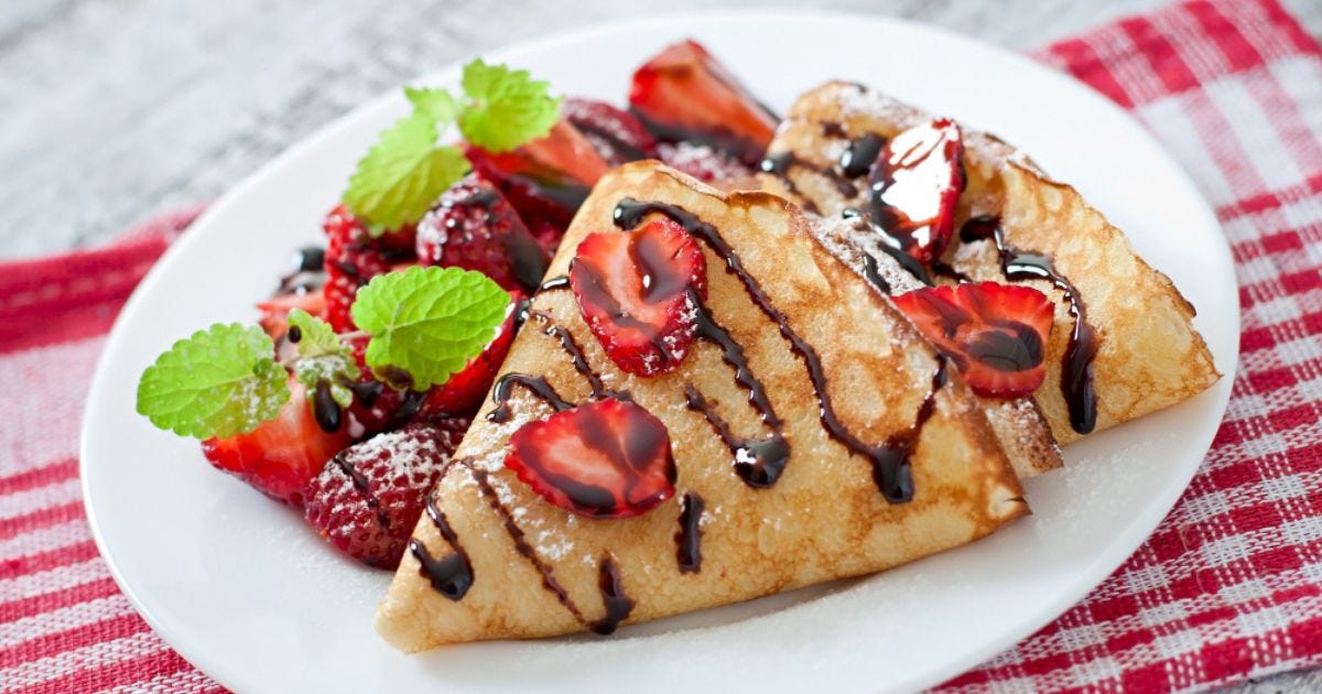 A Sweet Surprise: Easy Crepes Recipe | by Aliashan | Medium