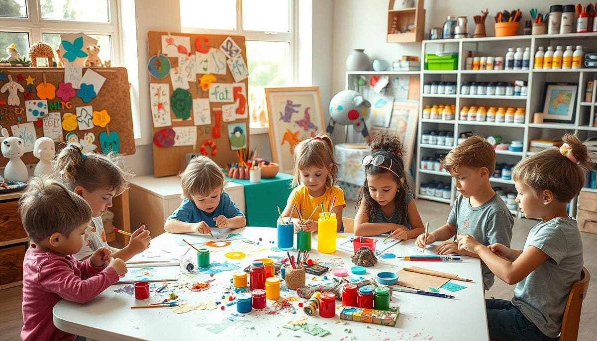 Engage Kids with These Simple, Creative Art Projects | by HueJoy | Mar ...