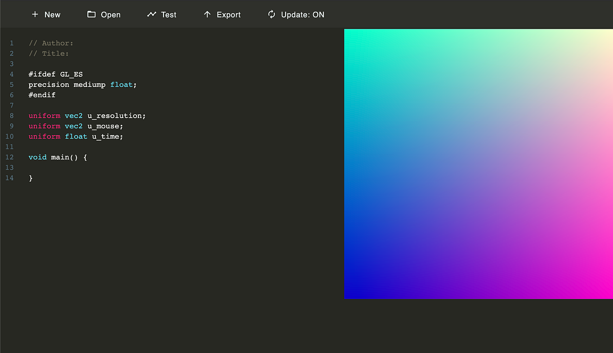 GLSL03 — 원그리기, FragCoord. 이번 시간에는 쉐이더를 사용하여 좀 더 구체적인 이미지들을 그려보기로… | by P5js | Medium