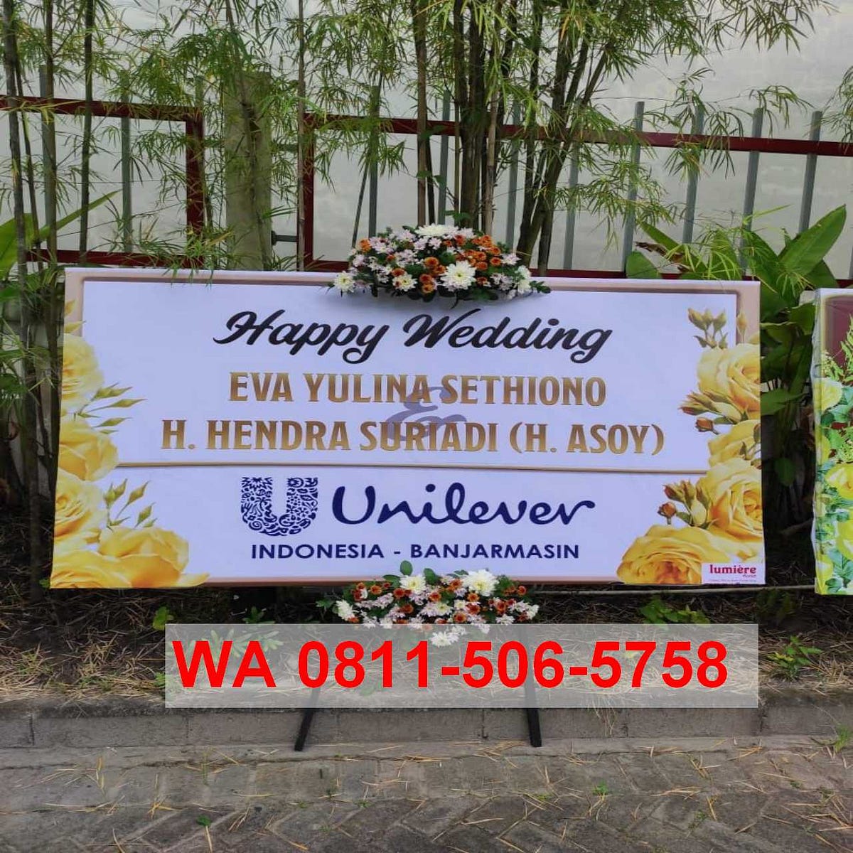 WA 0811–506–5758 Karangan Bunga Selamat Jalan di Kota Banjarmasin ...