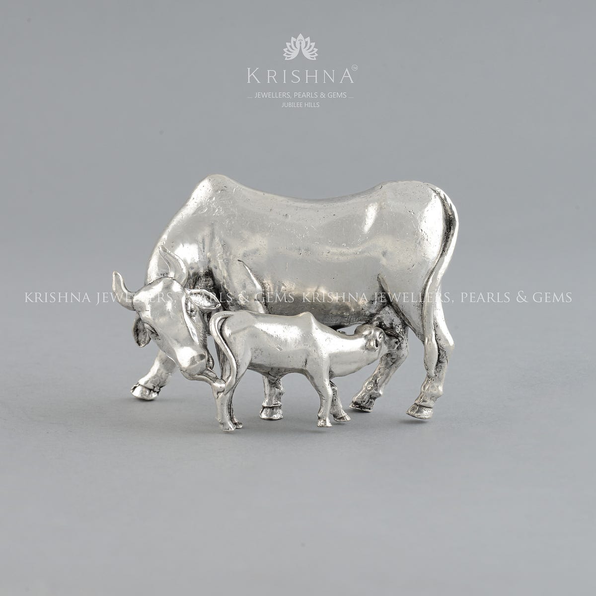 “A Sacred Symbol of Grace and Abundance” “Divine Silver Cow and Calf: A ...