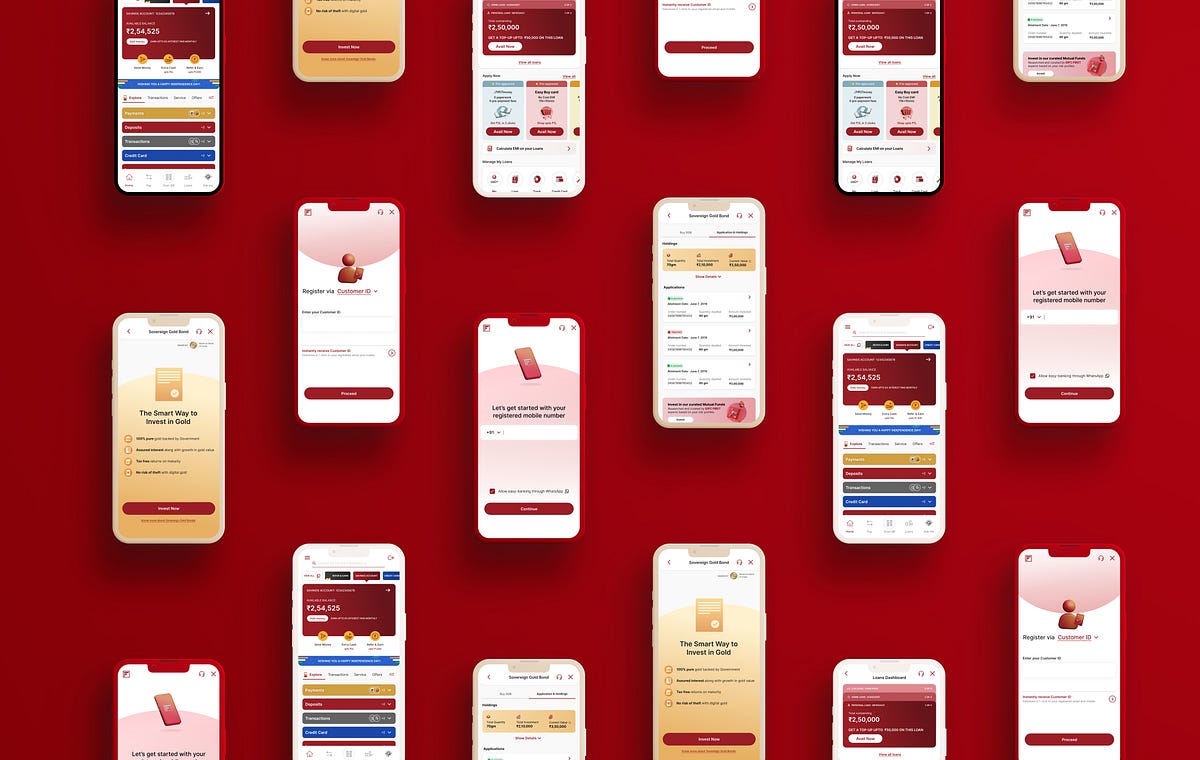 Banking App Redesign. This case study focuses on the redesign… | by ...