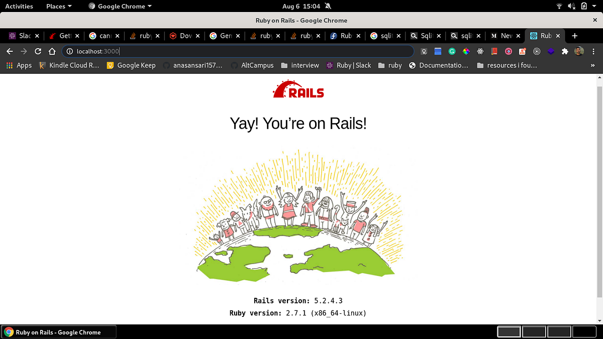 Nokogiri Error on Installing Rails | by Anas Ansari | Medium