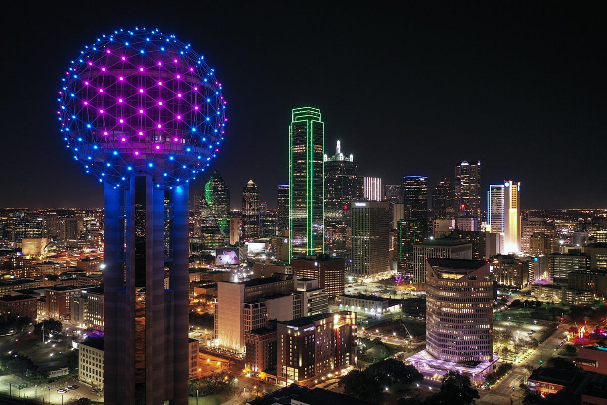 Reunion Tower. Reunion Tower: Dallas’ Iconic… | by OT BB | Medium
