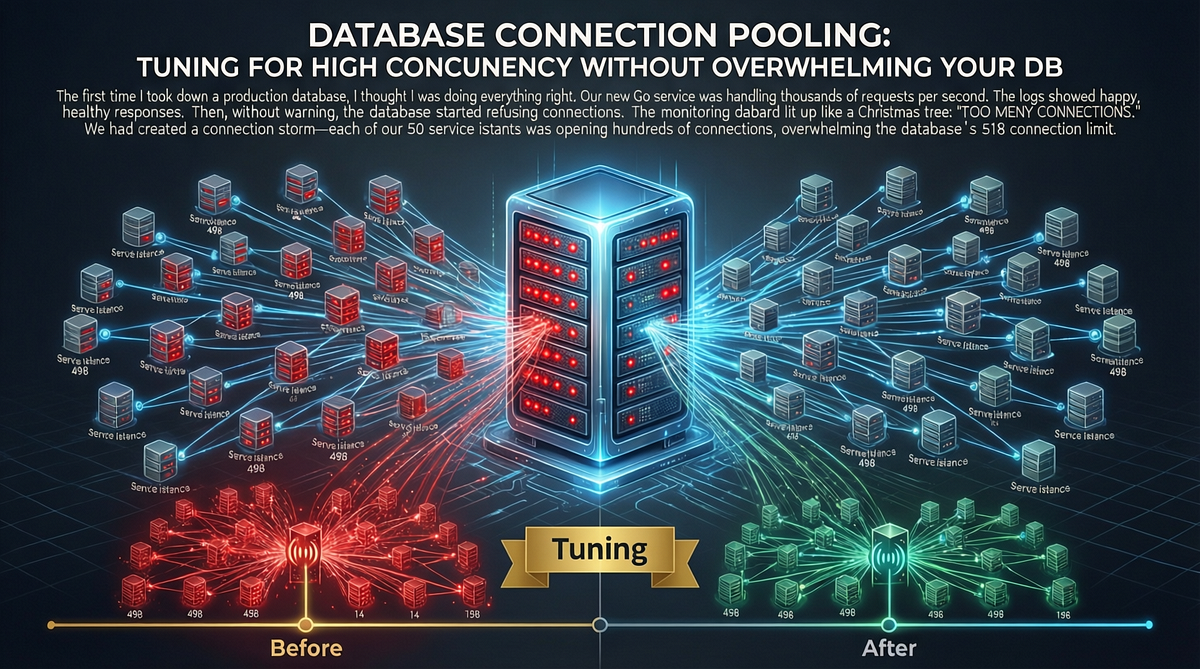 Database Connection Pooling: Tuning for High Concurrency Without ...