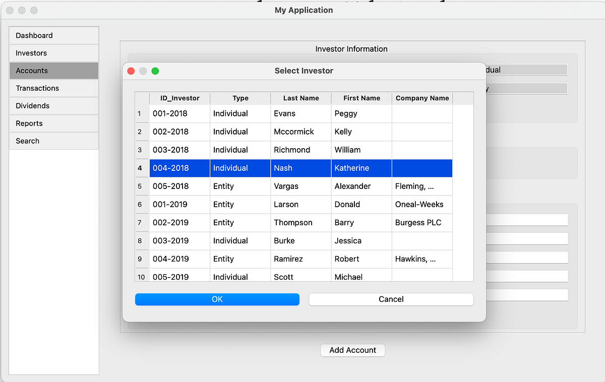 How to use Python, PySide6 and Google Sheets to make a Database App (4): Add Account | by Henry ...