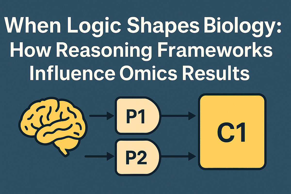 🧠 When Logic Shapes Biology: How Reasoning Frameworks Influence Omics Results | by vinay shukla ...