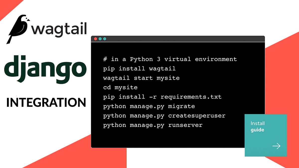 Integrate Wagtail into existing Django project — Django Blog App | by Shahraiz Ali | Medium