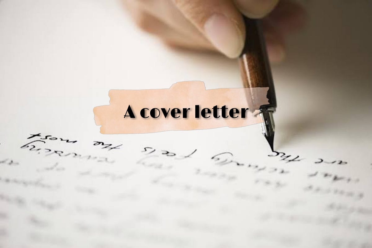 A beginners guide: Cover letter. After you are done making your… | by ...
