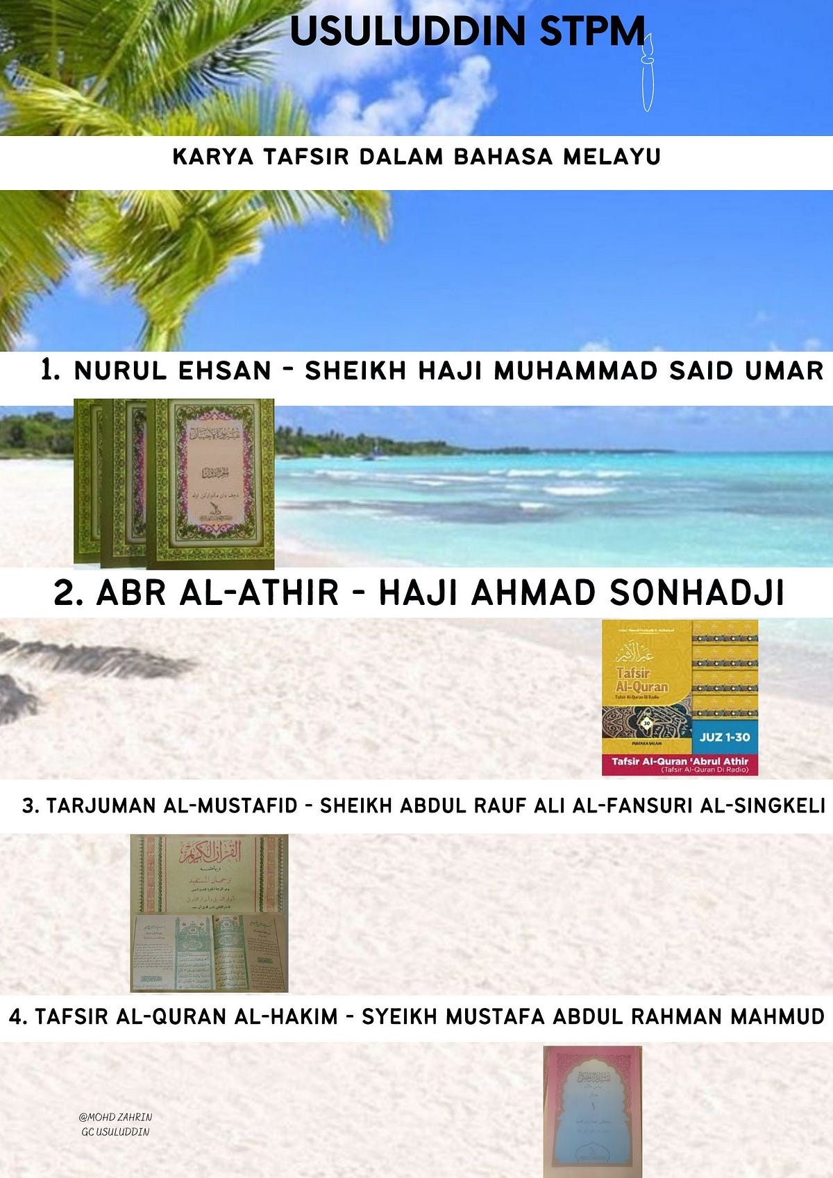 Pengarang Kitab Tafsir Nurul Ehsan Ialah Sheikh Haji Muhammad Said Umar Nama Penuh Beliau Ialah