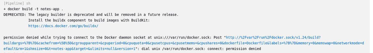 Resolving the permission denied error while connecting to docker daemon socket. | by Aashisaxena ...
