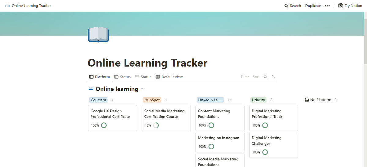 5 Free Notion Templates for Web Developers | by Luqmaan Shaik ...