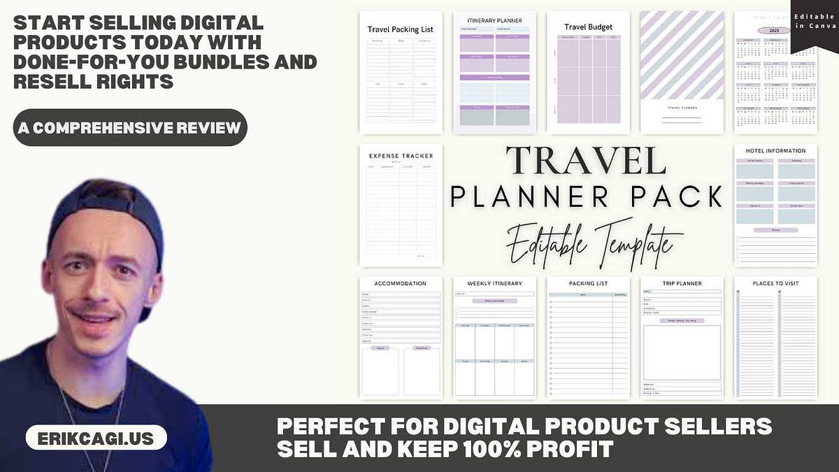 Travel Planner Pack Review: A Comprehensive Guide for Digital Product ...