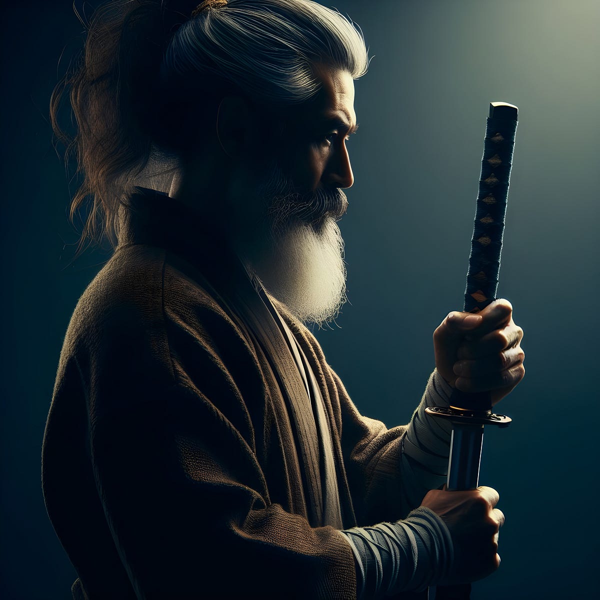 An older samurai - Amir Ahmad - Medium