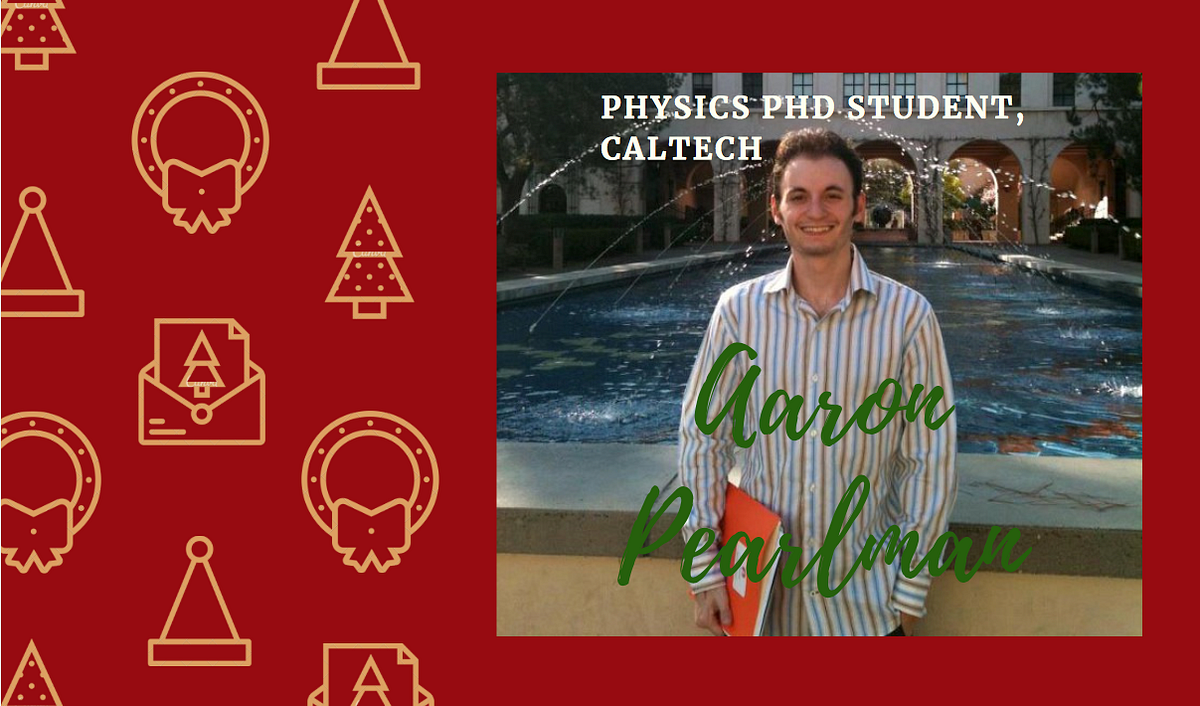 1st December — Aaron Pearlman. Sparrho Advent Calendar | by Sparrow ...