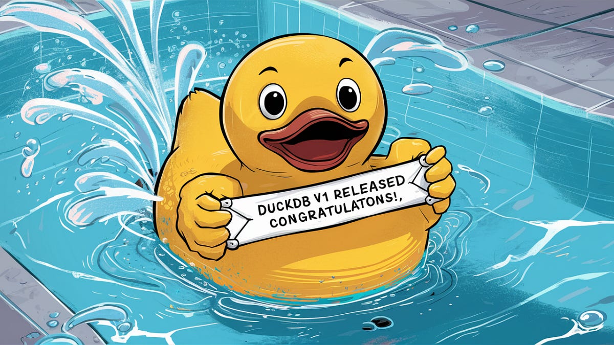 DuckDB V1 released!. If you have a Medium account but are… | by Thomas ...