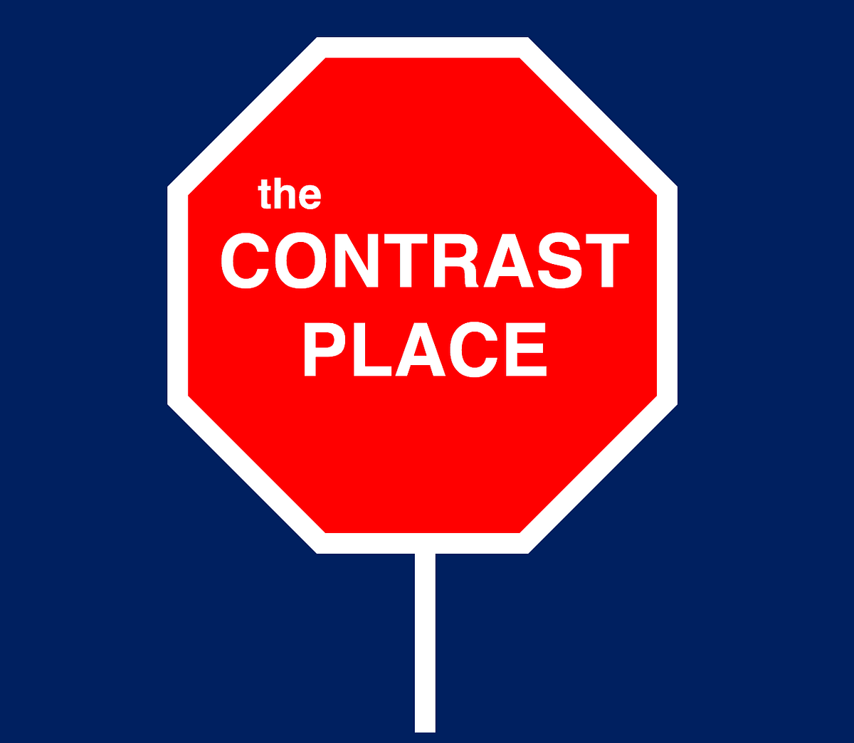 The Contrast Place. A weird, but normal, response to… | by Debbie Happy ...
