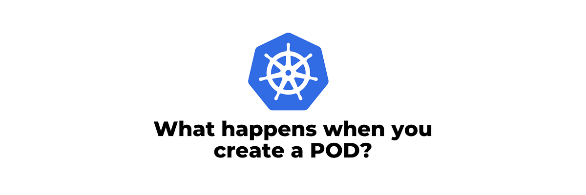 What happens when you create a pod? | by Srinivas Karnati | Medium