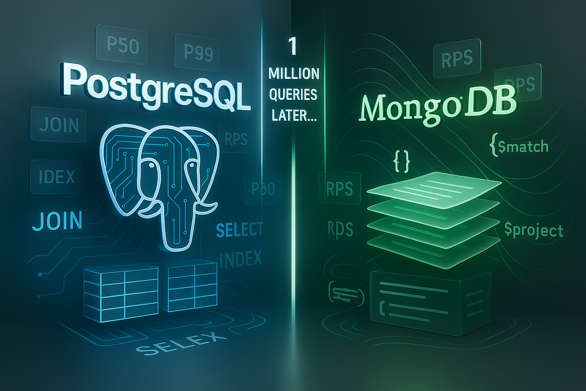 PostgreSQL vs MongoDB: We Ran 1 Million Queries — Here’s the Winner | by Thread Whisperer | Jul ...