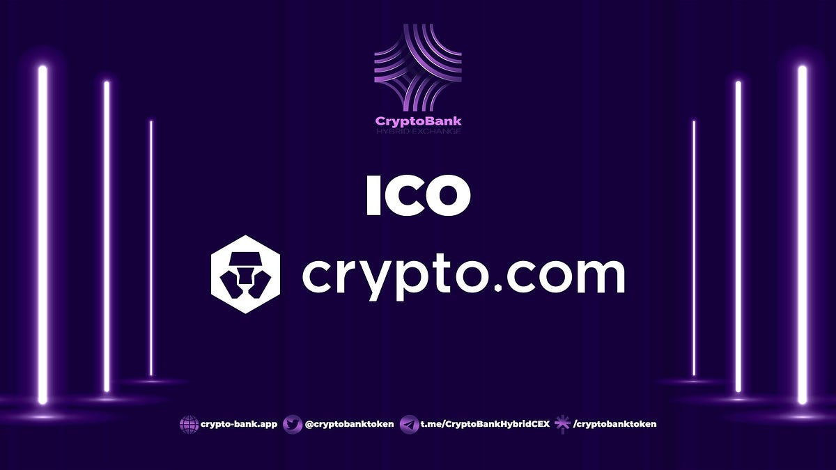 ICO CRYPTO.COM🔥🔥 - Crypto Bank - Medium